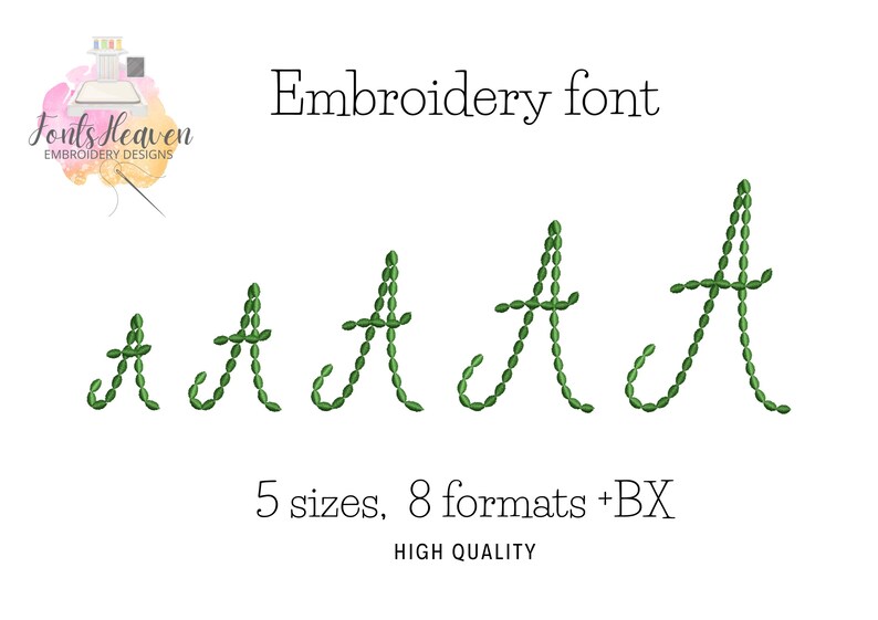 Needlework Script FONT Esther Hand Stitch Effect Handwritten Font ...