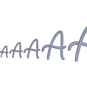 Sweatshirt Wedding Script Handwritten Cursive Font Satin Stitch ...