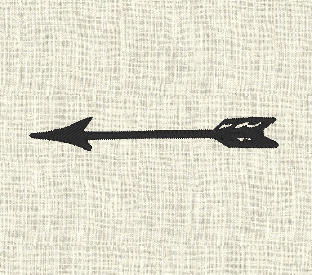Simple Arrow Machine Embroidery Designs in Many Mini Sizes .pes .hus ...