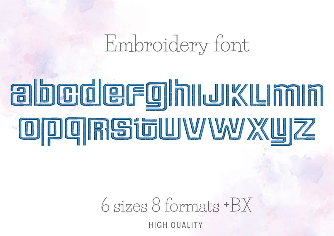 Vintage Retro Font Alphabet Letters Machine Embroidery Designs - Etsy