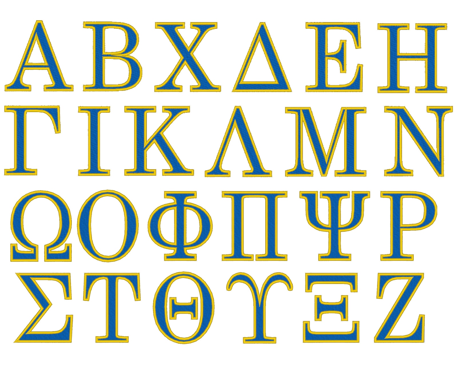 School GREEK FONT Mini Alphabet ABC, Theta Alpha Omega Alpha Kappa ...