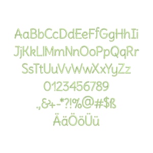 Small Little MINI Embroidery Font Machine Embroidery Designs Assorted ...