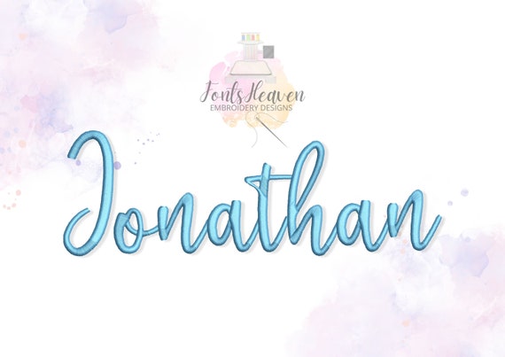 Modern Script Handwritten Cursive Font Alphabet Letters | Etsy