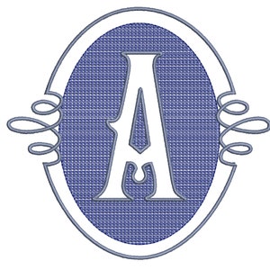 Embossed Monogram Terry Towel Machine Embroidery Designs A-Z in ...