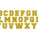 Sport Two Applique Font Double Outline Applique Alphabet Letters ...