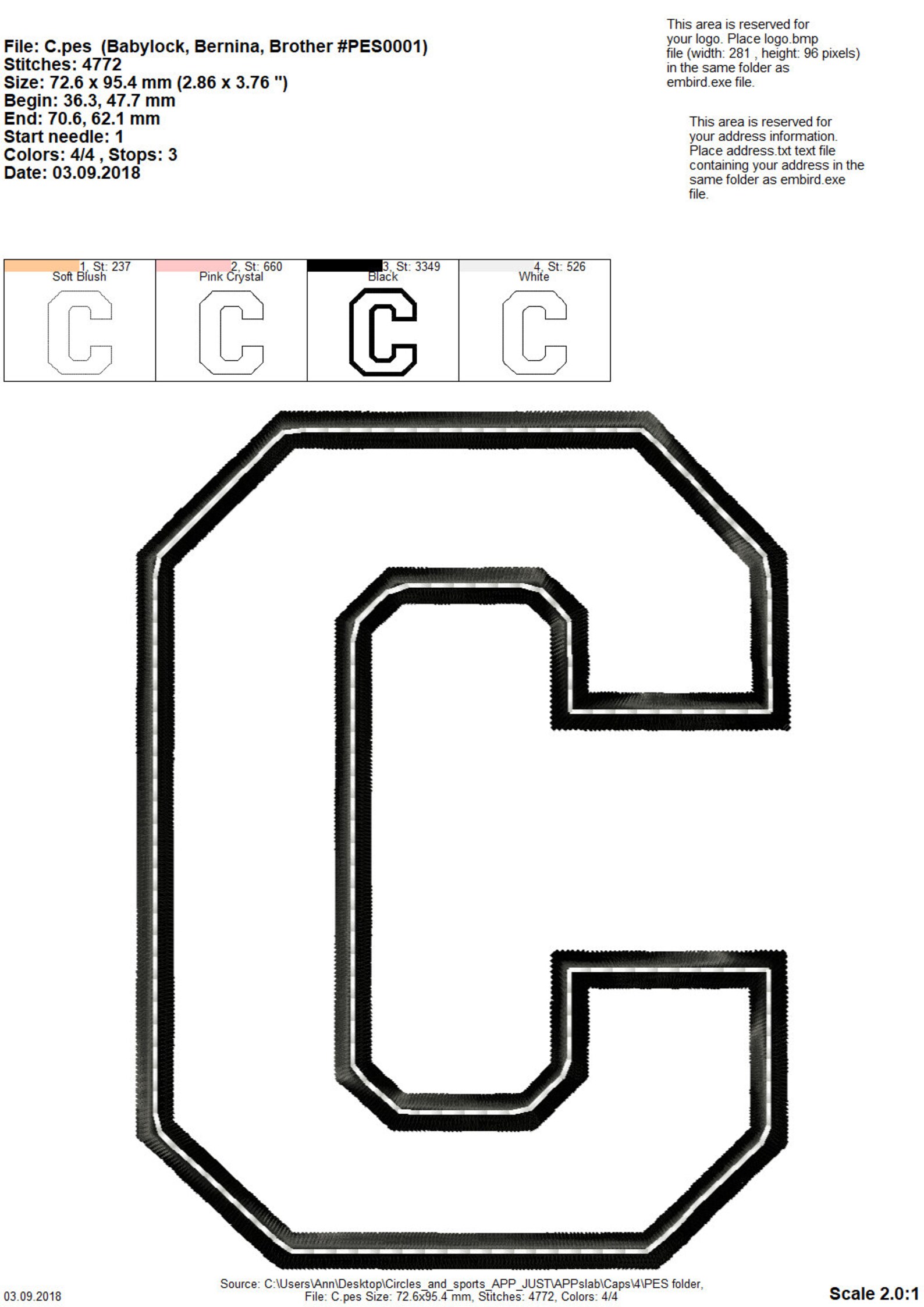 Sport Collegiate Block Applique Font Machine Embroidery - Etsy
