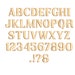 Army Military Stencil Font Monogram Alphabet Letters Machine Embroidery ...