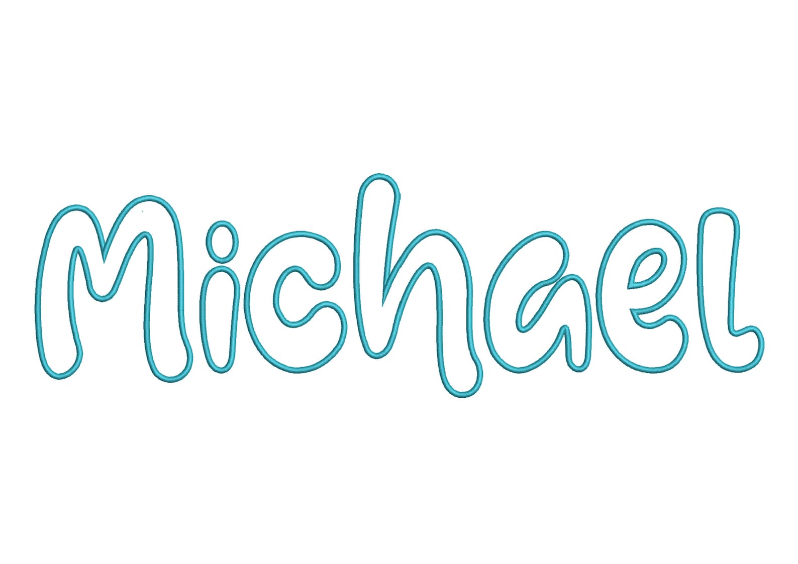 Retro Abigail Handwritten Cursive Font Applique Alphabet - Etsy