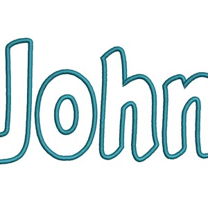 Perfect Applique Font Satin Stitch Outline Alphabet Applique Machine ...