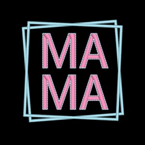 Modern Mama Machine Embroidery Designs Mother's Day Monogram Many Sizes ...