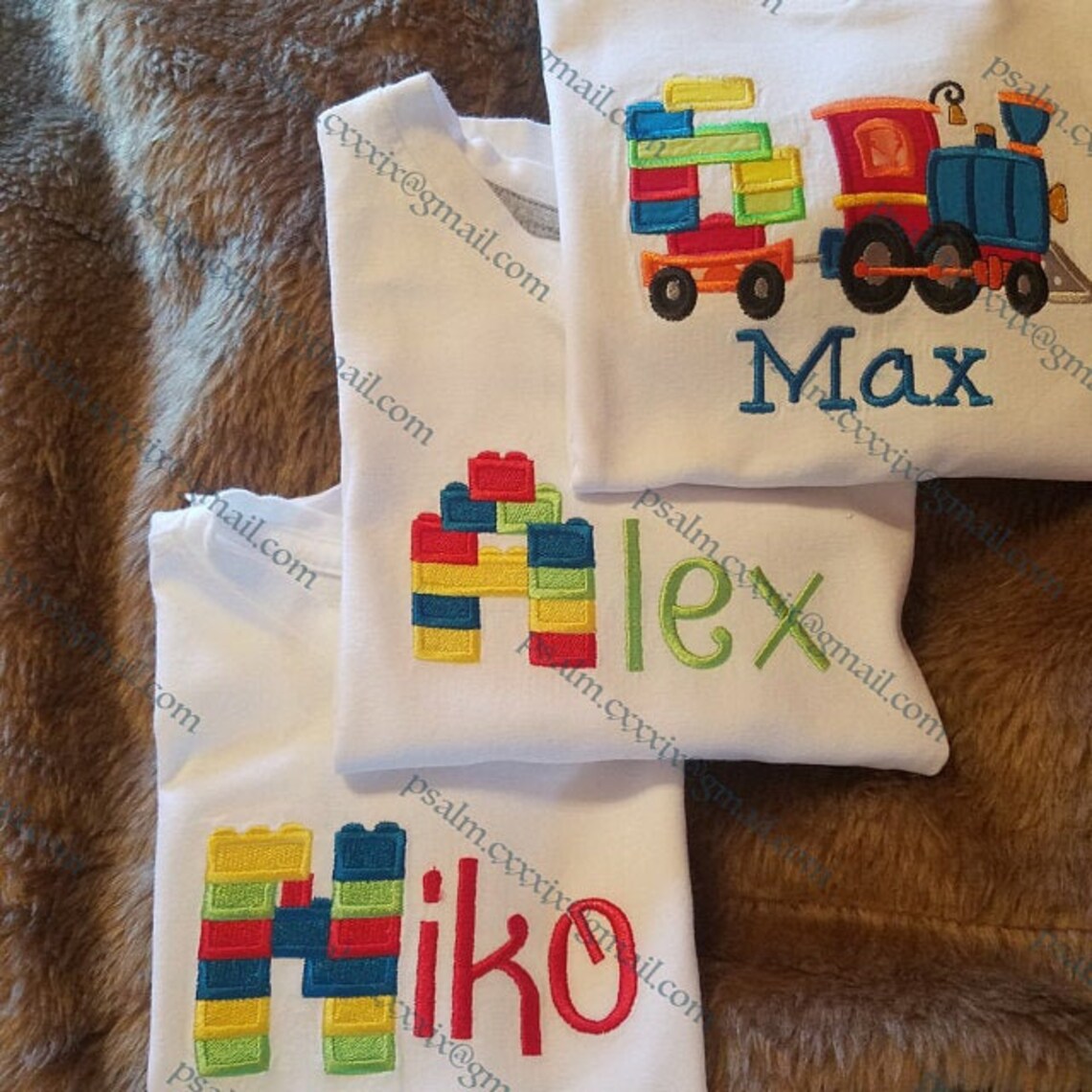 Blocks bricks brick block Font machine embroidery designs | Etsy