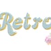 Fabulous Retro Vintage Shadow Font Alphabet Machine Embroidery Designs ...