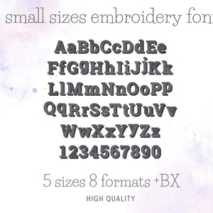MINI Block Shadow Font Alphabet Monogram Awesome Letters Machine ...