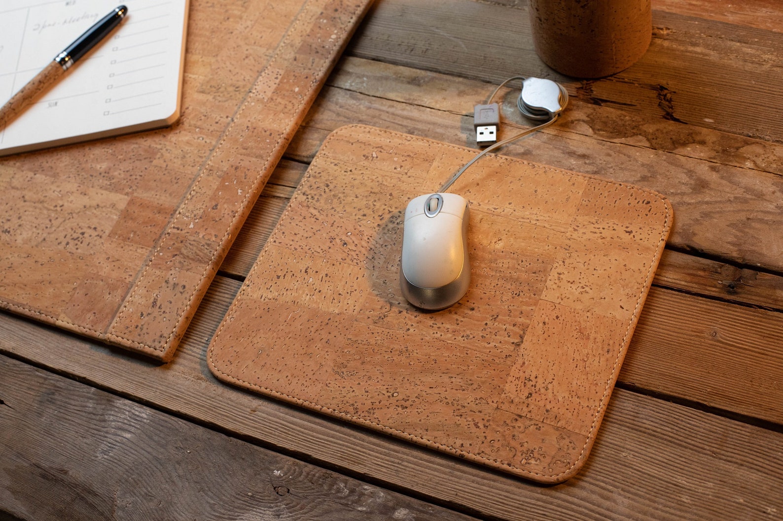 Desk Office Cork Set | Etsy