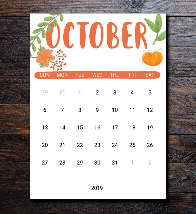 9 Fall Floral Clipart Graphics Clip Art Digital Art INSTANT DOWNLOAD - Etsy