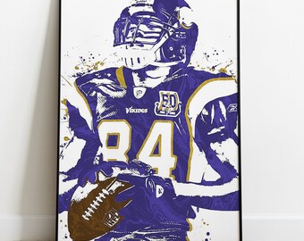 Randy Moss Poster | Etsy