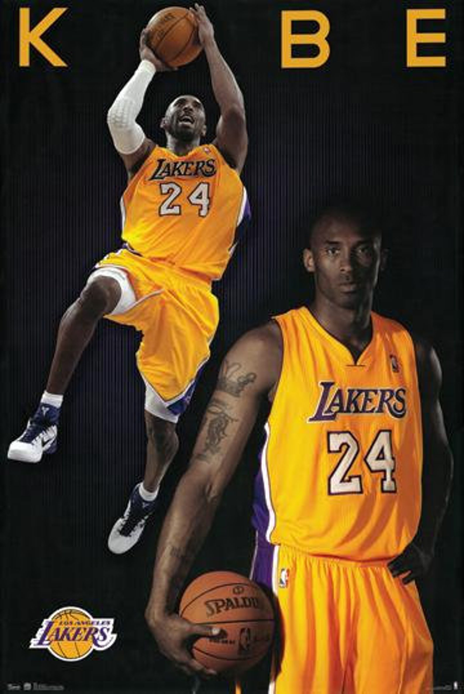 Los Angeles Lakers Kobe Bryant Legends 24x36 Premium Poster - Etsy
