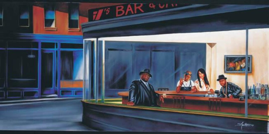 Hip Hop Cafe 24x36 Premium Poster - Etsy