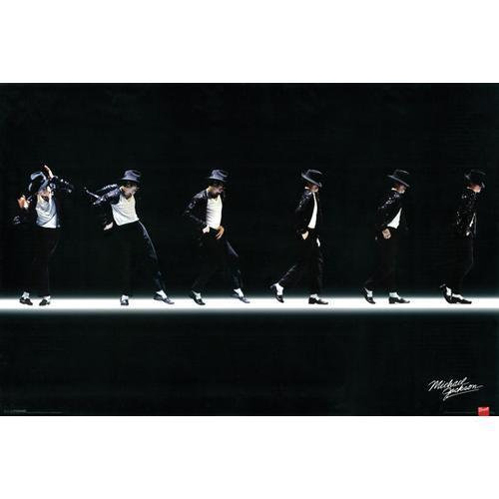 Michael Jackson Moonwalk 24x36 Premium Poster - Etsy