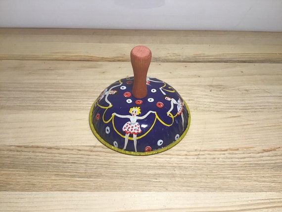 Vintage Tin Party Noice Maker Bell - Etsy
