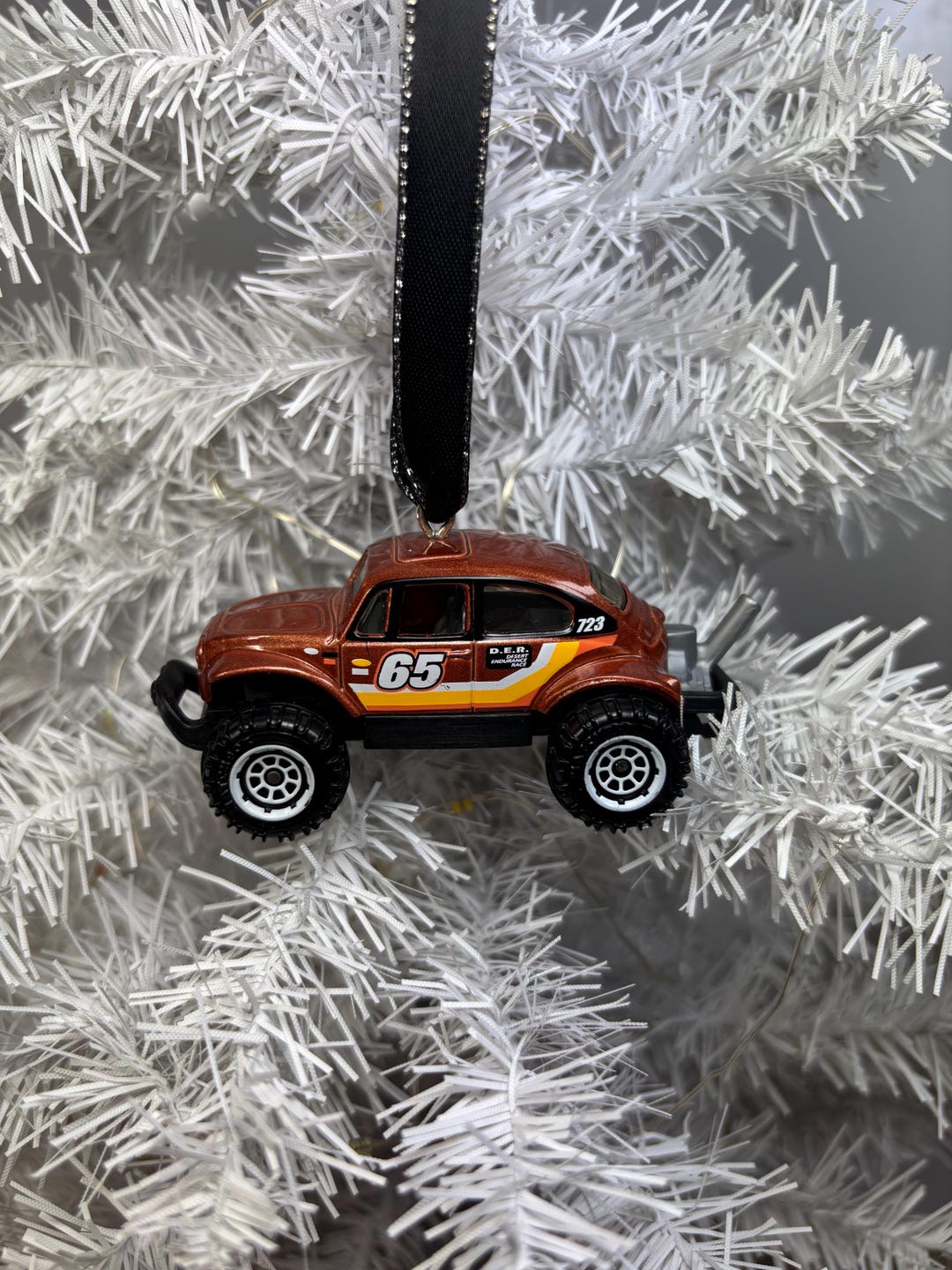 Personalized VW Baja Bug Matchbox Ornament Handmade - Etsy