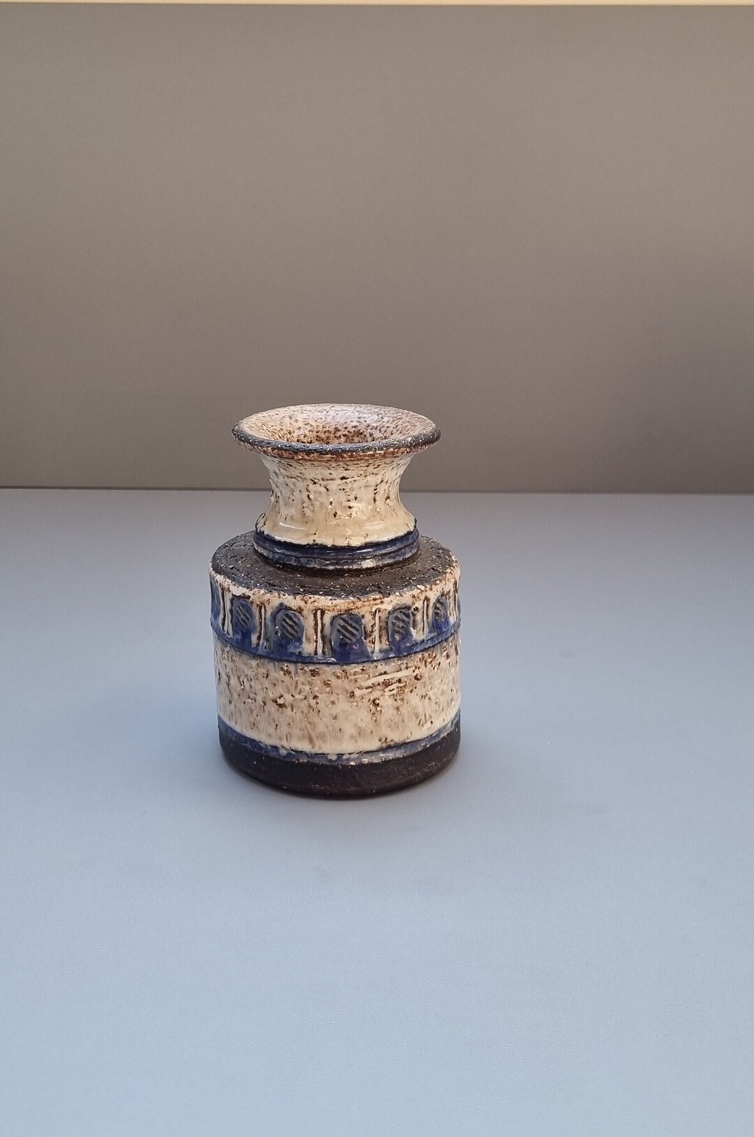 Vintage Swedish Pottery Vase - Etsy