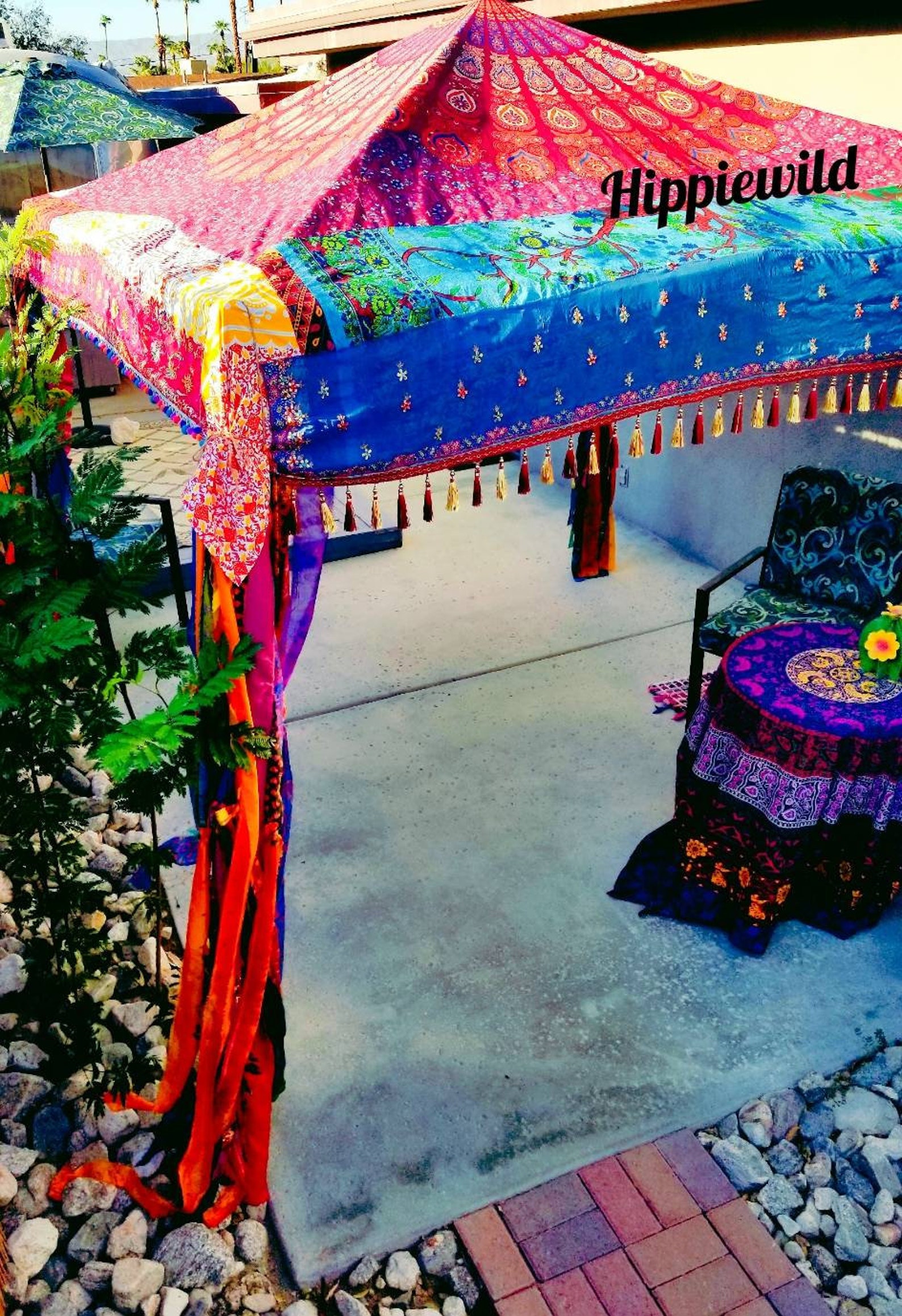 Vendor Canopy Tent Cover Only Made to Order Gypsy Hippie Hippy - Etsy