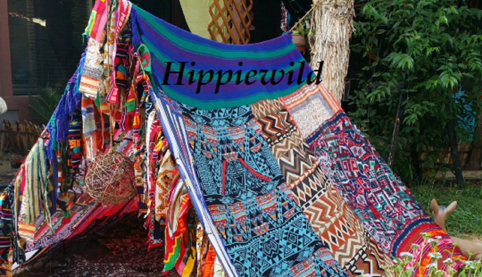 Boho Tent Teepee Glamping Hippie Boho Fabric Festival Photo - Etsy
