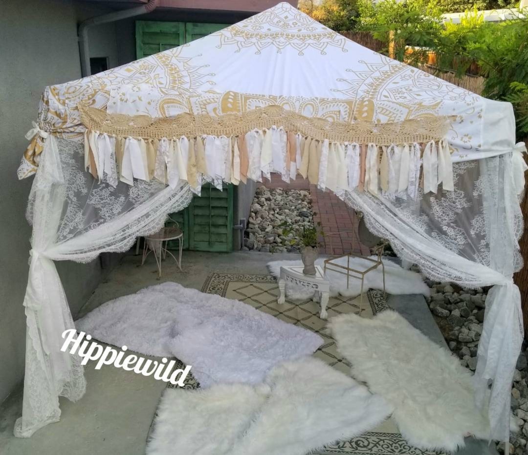 Custom Canopy Cover Only 10x10 Lace Made to Order Wedding Tent - Etsy