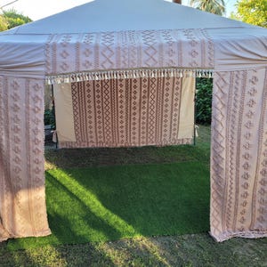 Vendor Tent Cover, Boho Tent, Boho Canopy Cover, Festival Tent, Popup ...