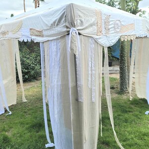 Vendor Tent Cover, Shabby Chic Tent, Boho Canopy Cover, Festival Tent ...