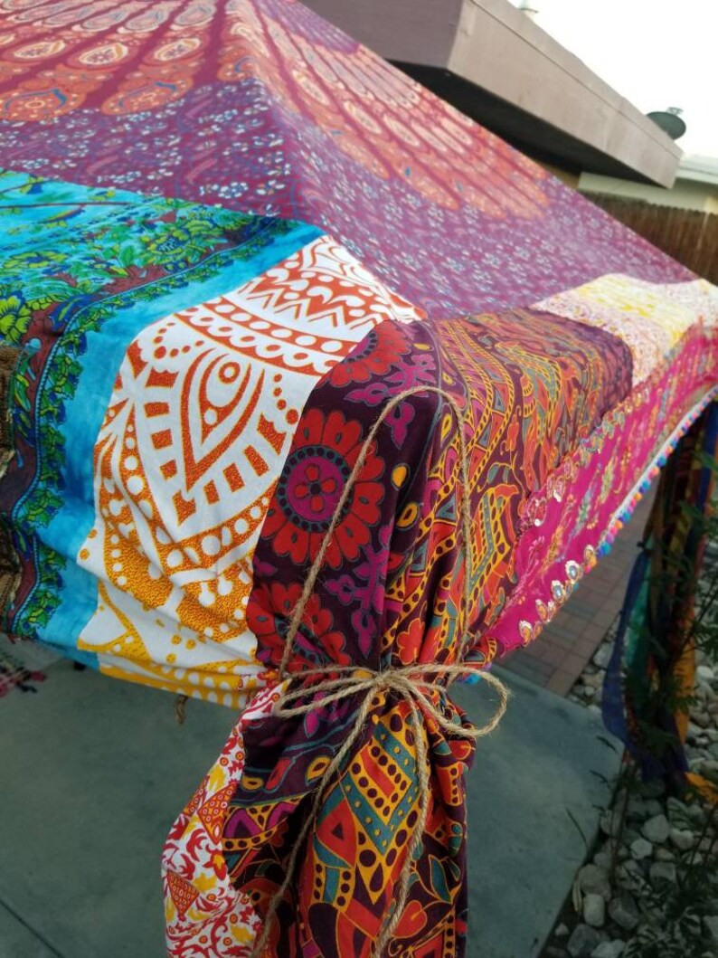 Vendor Canopy Tent Cover Only Made to Order Gypsy Hippie Hippy - Etsy