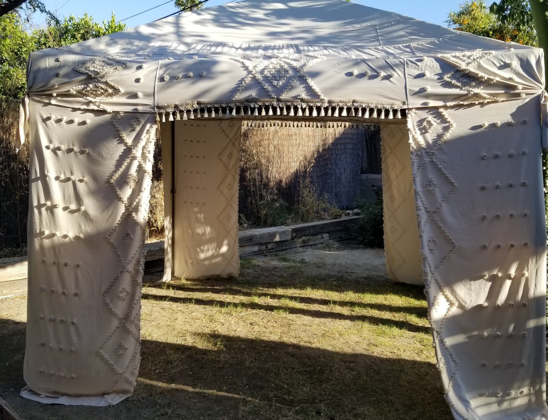 Vendor Canopy Cover, Boho Tent, Boho Canopy Cover, Festival Tent, Pop ...