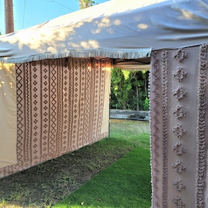 Vendor Tent Cover, Boho Tent, Boho Canopy Cover, Festival Tent, Popup ...