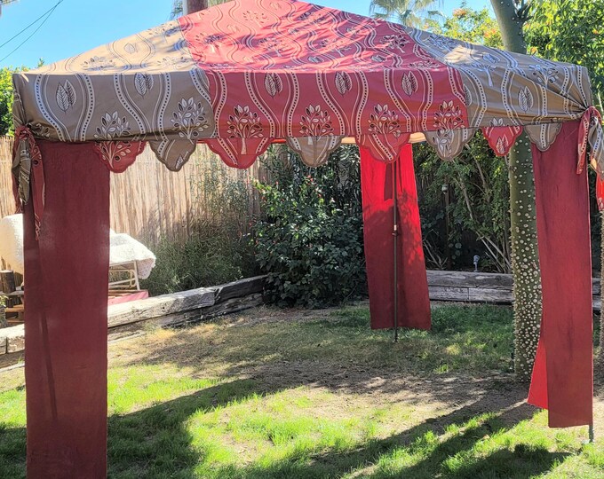 Renaissance Vendor Tent, Medieval Tent, 10x10 Canopy Cover, in Stock ...