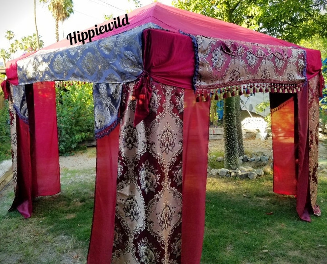 For Mark Custom Canopy Cover, Lux Renaissance Tent, Medieval Tent ...