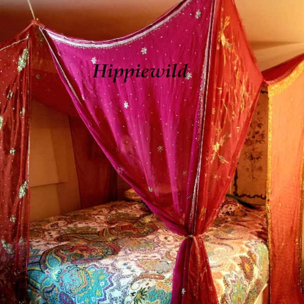 Gypsy Bed Canopy - Etsy