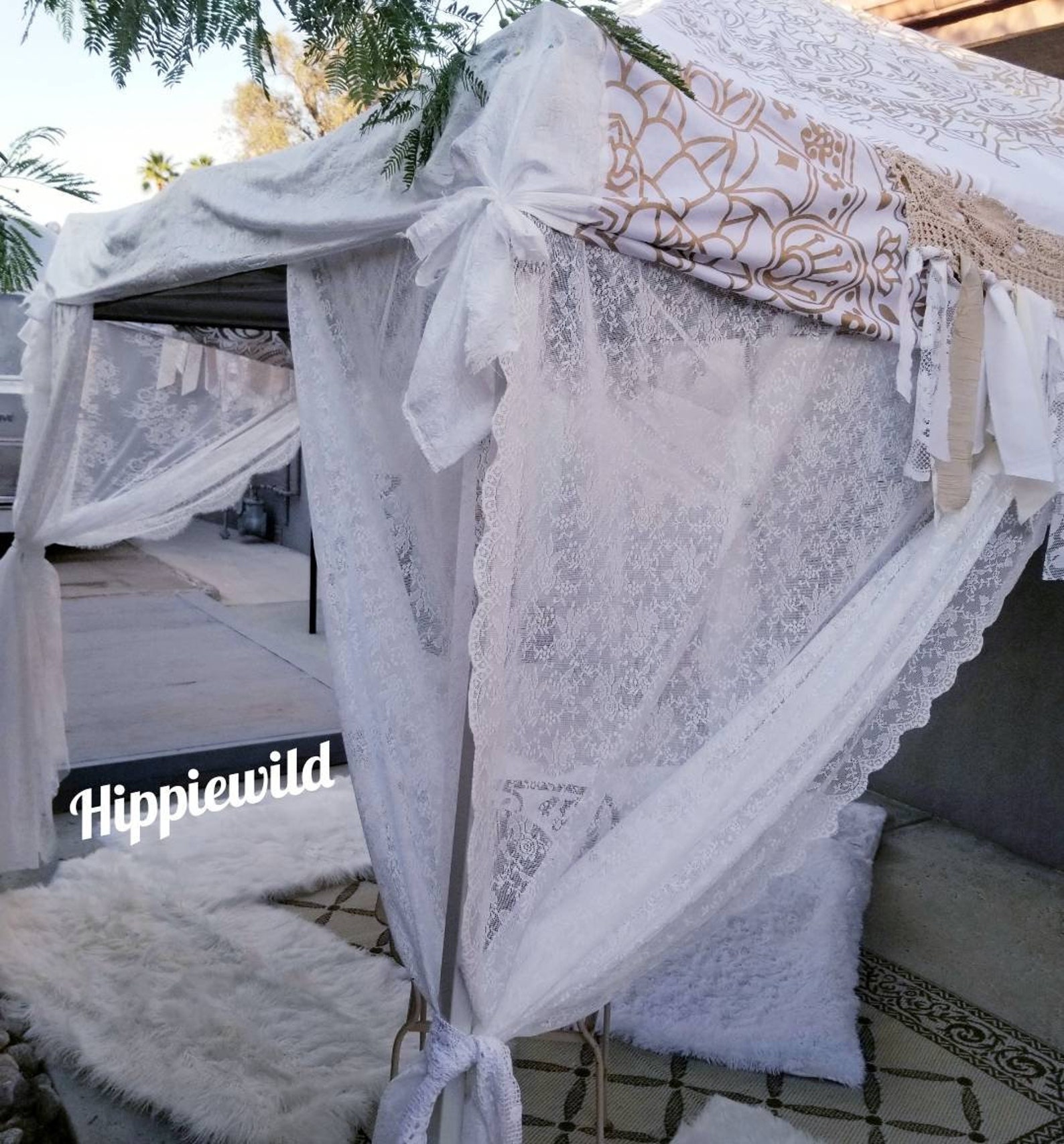 Custom Canopy Cover Only 10x10 Lace Made to Order Wedding Tent - Etsy