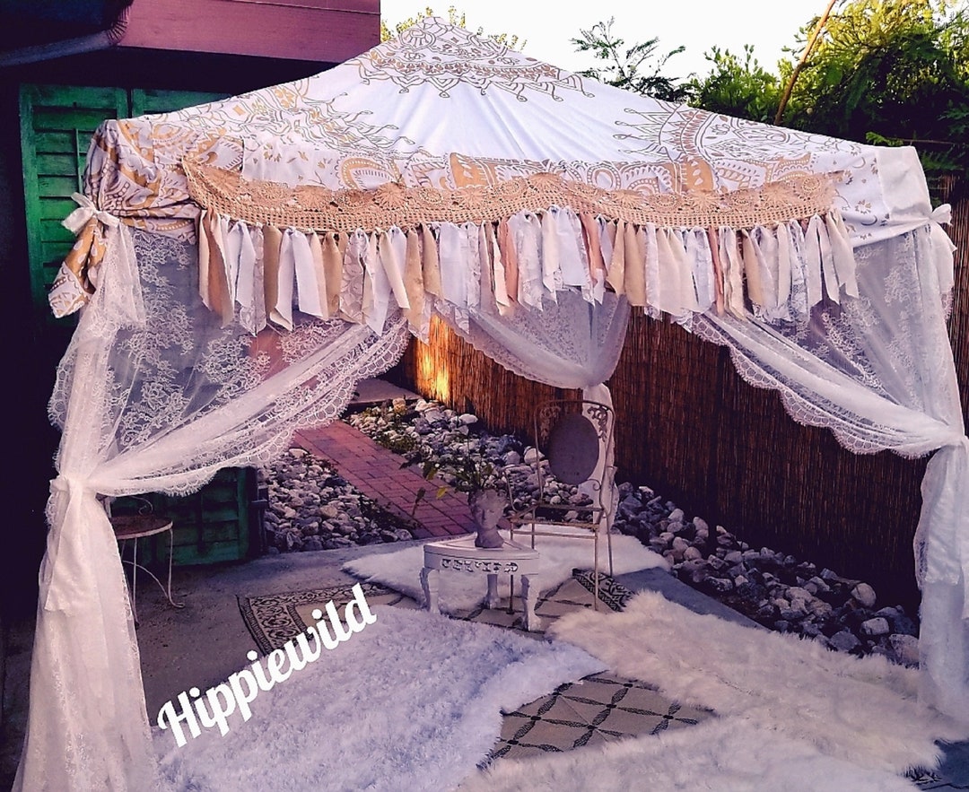 Custom Canopy Cover Only 10x10 Lace Made to Order Wedding Tent ...