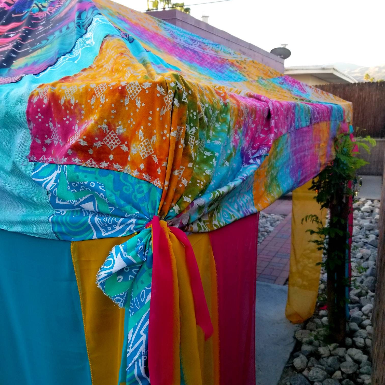 Vendor Tent Cover, Boho Tent, Boho Canopy Cover, Festival Tent, Popup ...