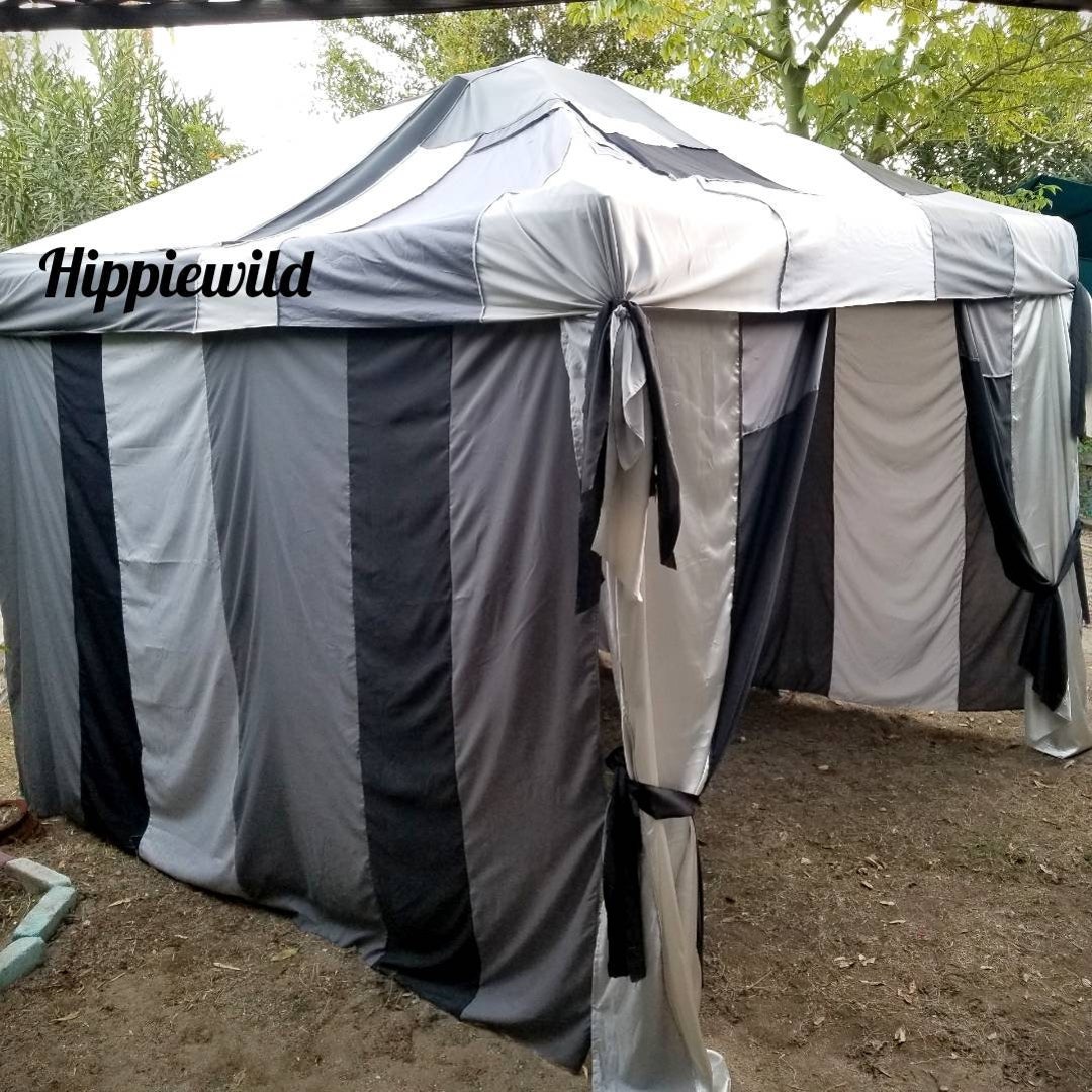 Medieval Vendor Tent Cover: Renaissance Faire Canopy (10x10 Ft) - Etsy