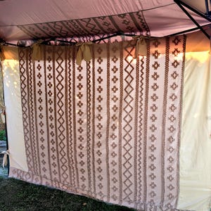 Vendor Tent Cover, Boho Tent, Boho Canopy Cover, Festival Tent, Popup ...