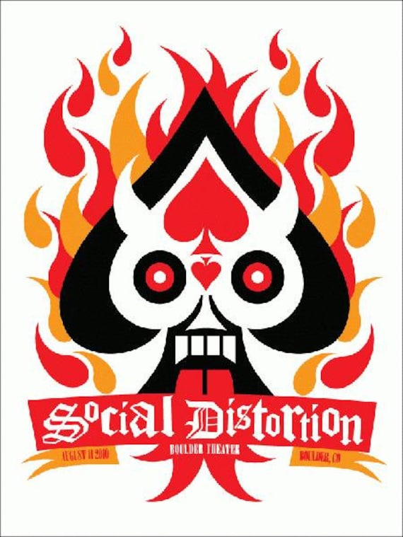 Social Distortion Poster