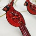 Red Cardinal Bird Brooch Northern Cardinal Beadwork - Etsy Canada
