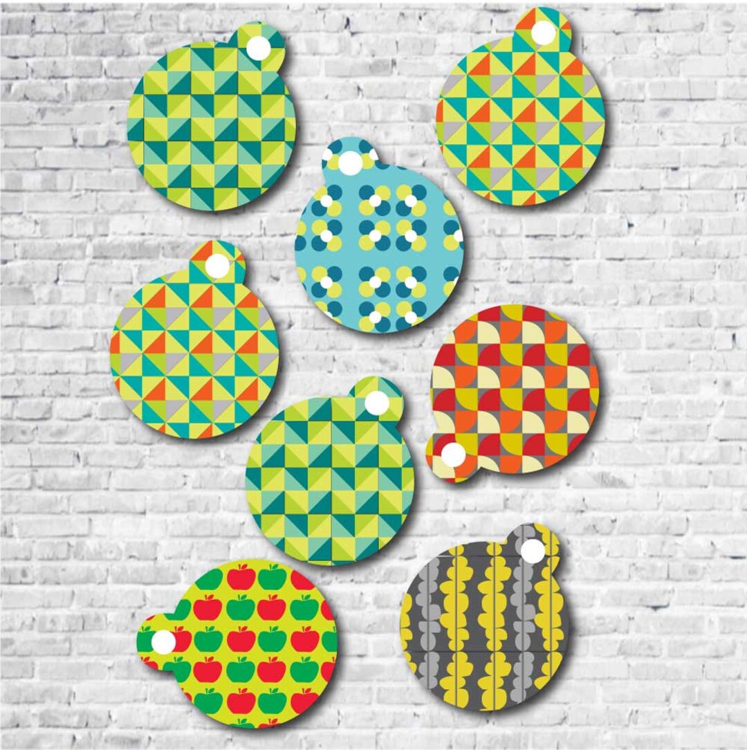 Make Your Own Christmas Bauble Gift Tags or Mini Festive Garland ...