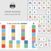 Alphabet Matching Activity, Digital Download, Activity for Toddlers ...
