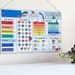 Childrens Dinosaur Calendar Gift, Educational Present, Weather Chart ...