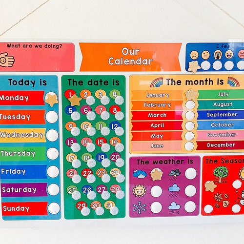 Days of the Week Classroom Poster or Homeschool Decor not | Etsy