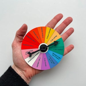 Positive Affirmations Wheel for Kids and Adults, Mindfulness Gifts for ...