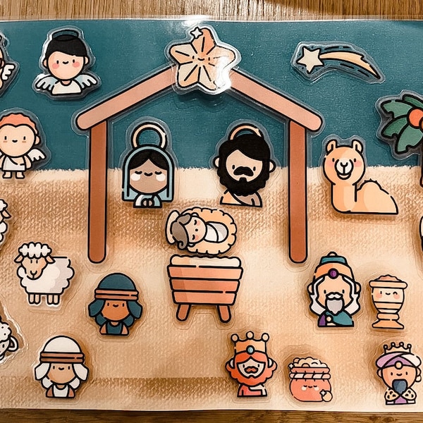 Nativity Advent - Etsy